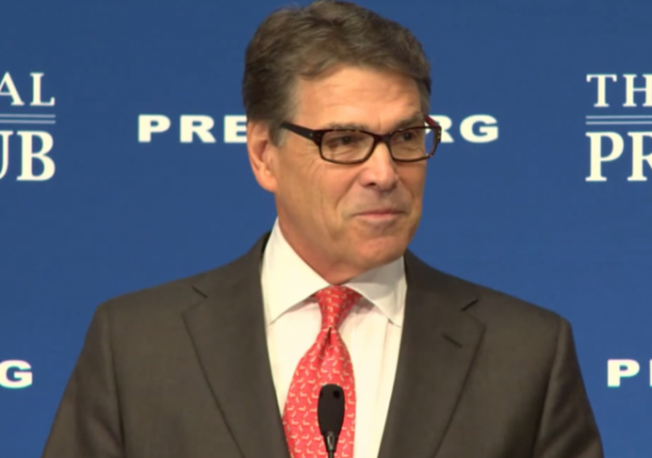 Rick Perry to Resign as Energy Secretary