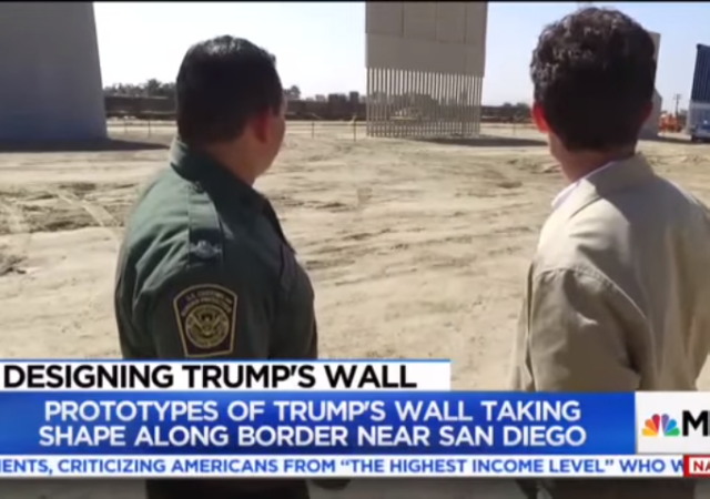illegal immigrants | jump fence | during border wall report