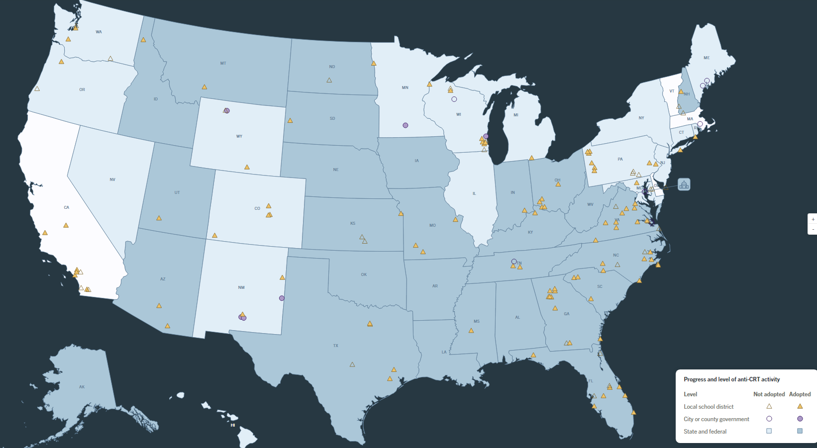 Battle of The CRT Mapping Projects – Legal Insurrection versus UCLA Law ...