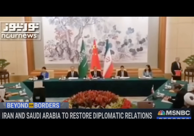 China Helps Iran and Saudi Arabia Reestablish Diplomatic Relations