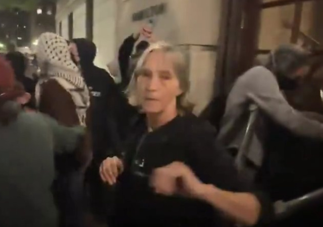 Professional Agitator Lisa Fithian Caught on Tape at Columbia With Pro ...