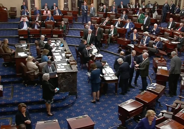 Senate Averts Shutdown, Passes Continuing Resolution