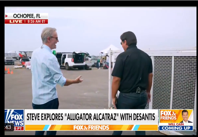 Florida’s ‘Alligator Alcatraz’ Opening in the Everglades