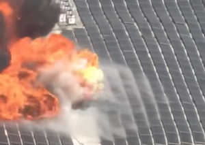 Rooftop Solar System Under Scrutiny After Warehouse Fire Spreads Smoke ...